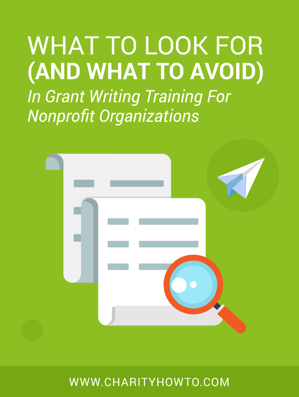 Grant Writing Training For Your Nonprofit | CharityHowTo - CharityHowTo